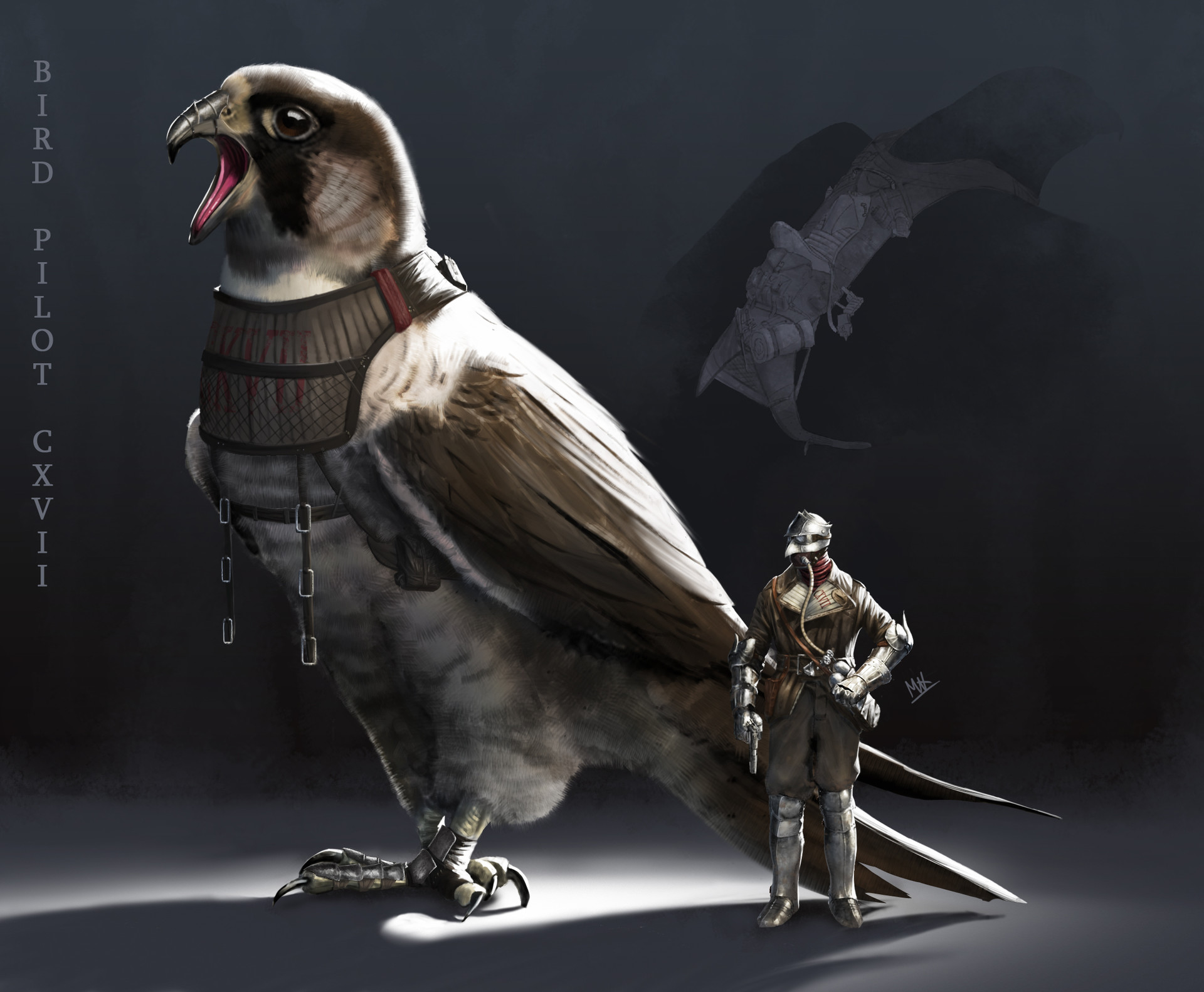 ArtStation - Bird Pilot CXVII