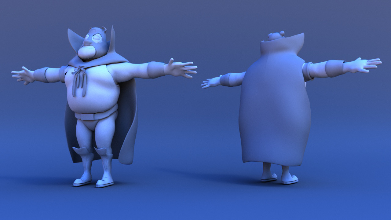 ArtStation - Wrestler 3D Sculpt