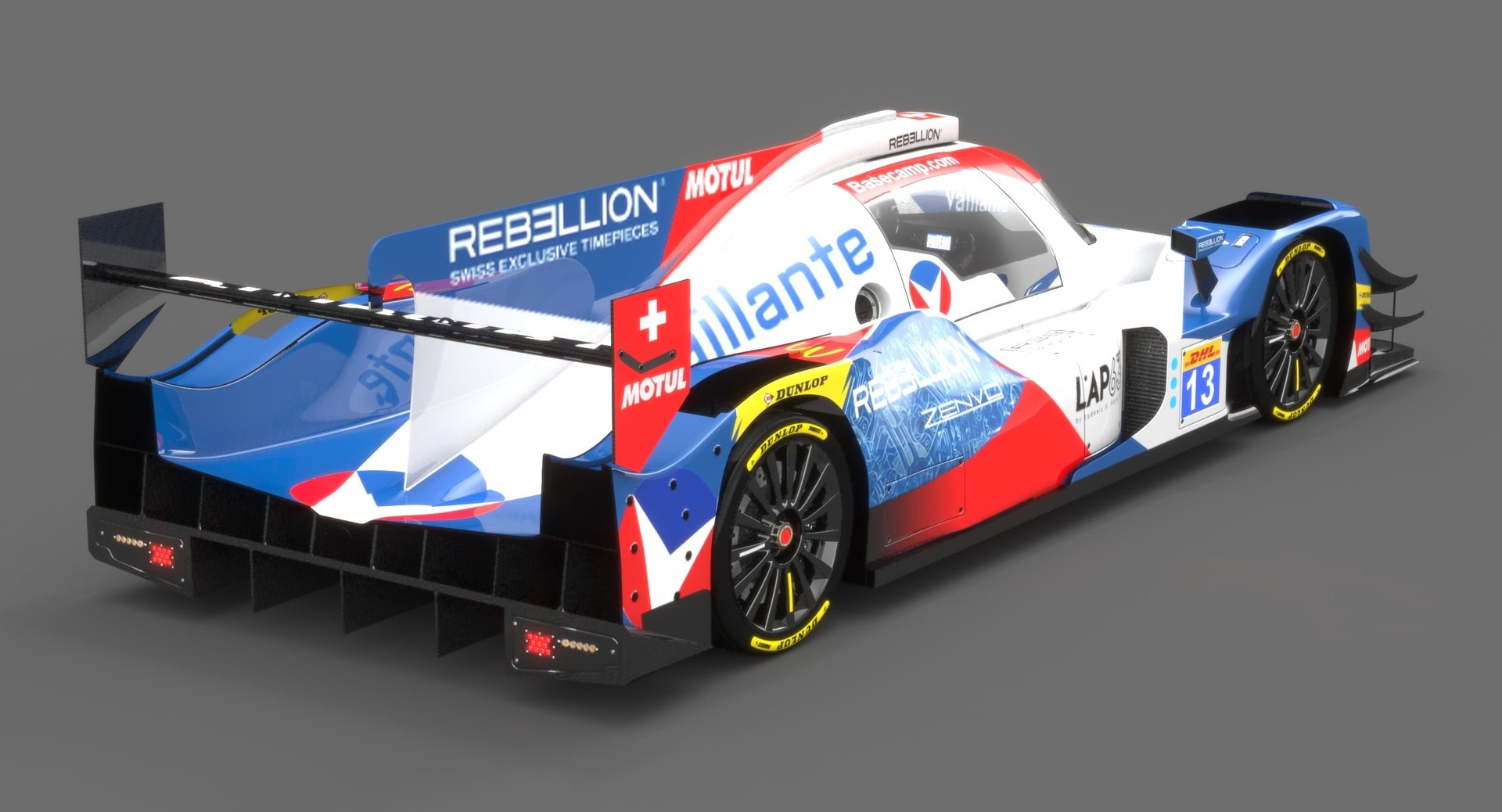 OpticalDreamSoft - Vaillante Rebellion LMP2 WEC Season 2017 3D model