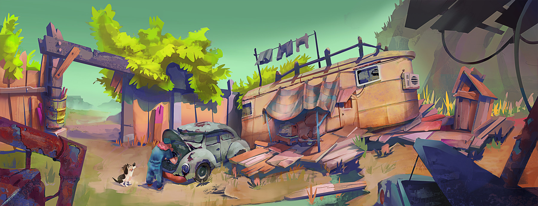 ArtStation - Junk Concept