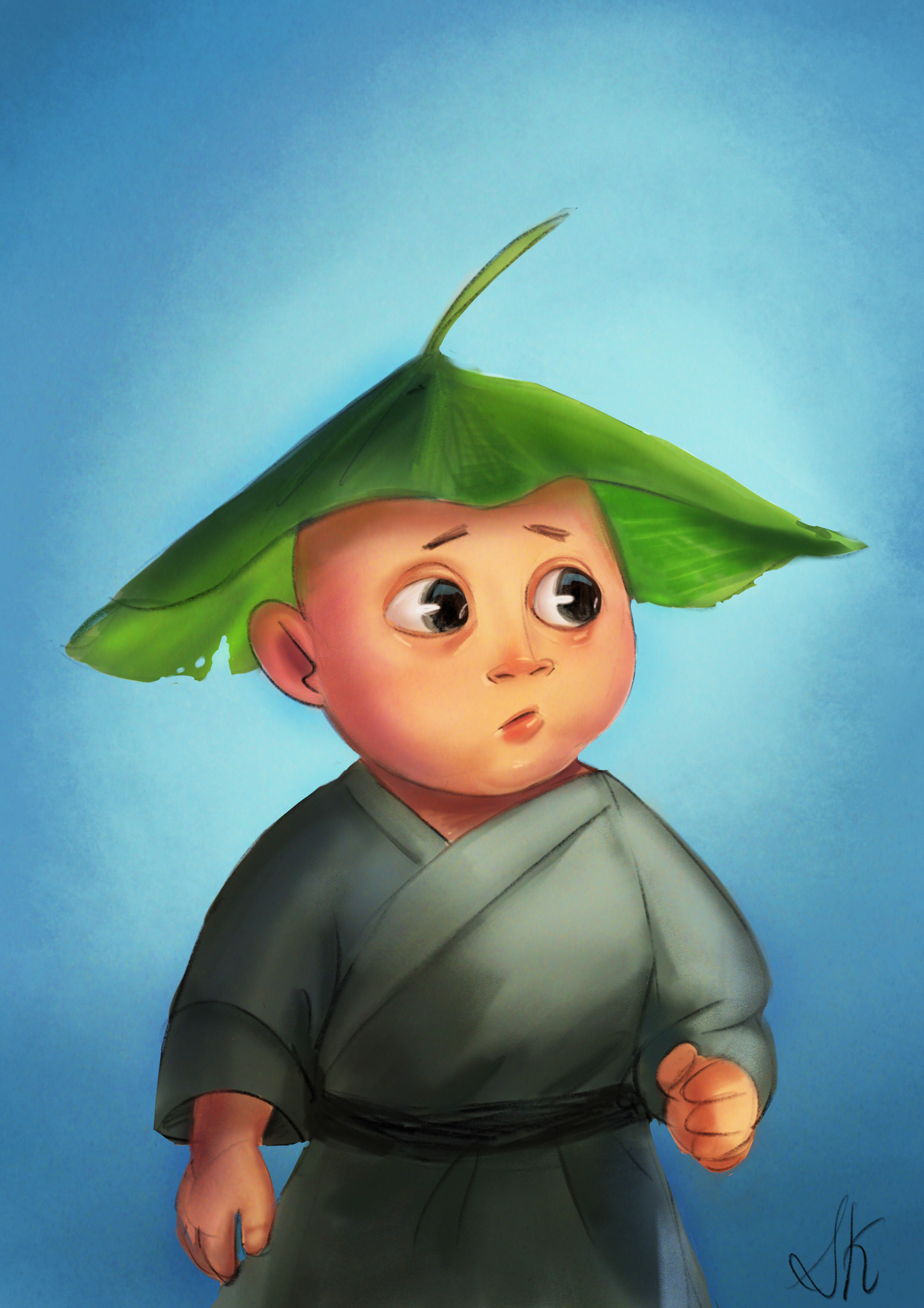 ArtStation - Leaf boy