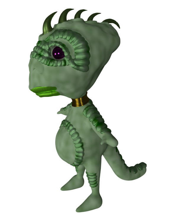 ArtStation - Dino.. Alien?..