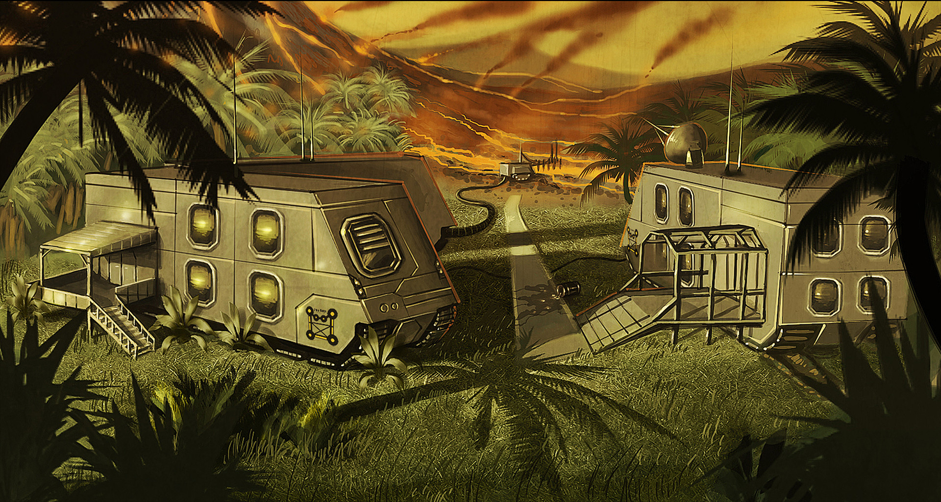 ArtStation - Vulcano Base