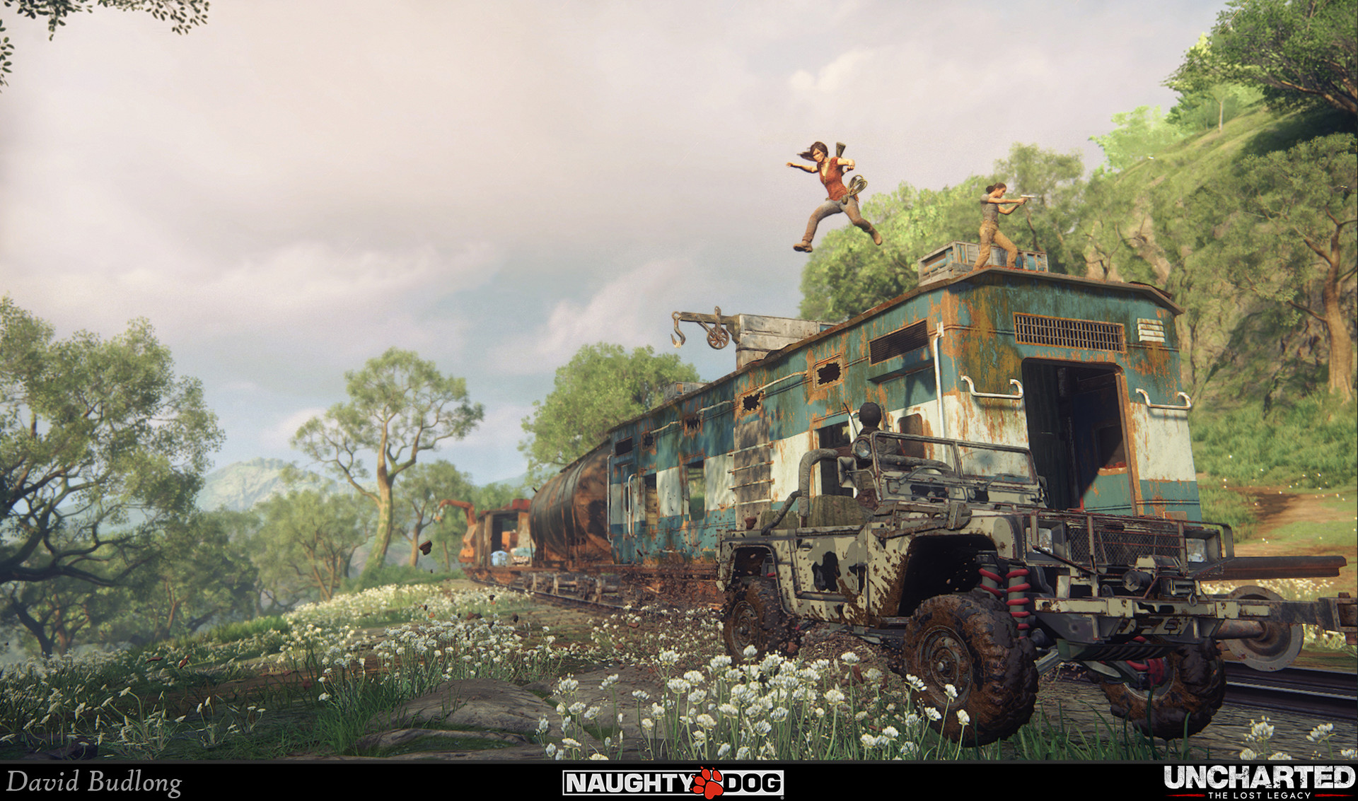 David Budlong - Uncharted: The Lost Legacy Train Loop Part 2