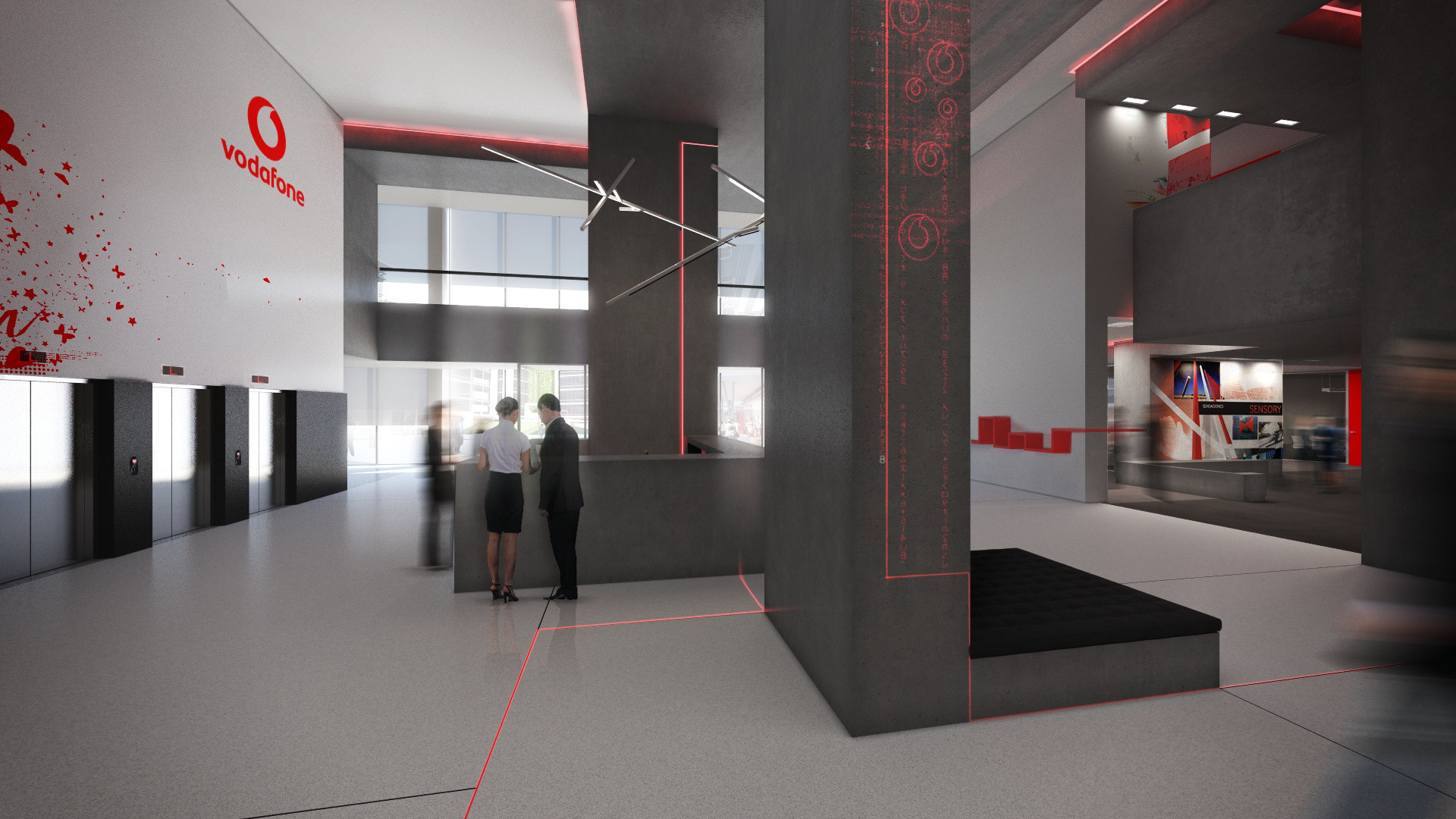 ArtStation - Vodafone offices in Madrid