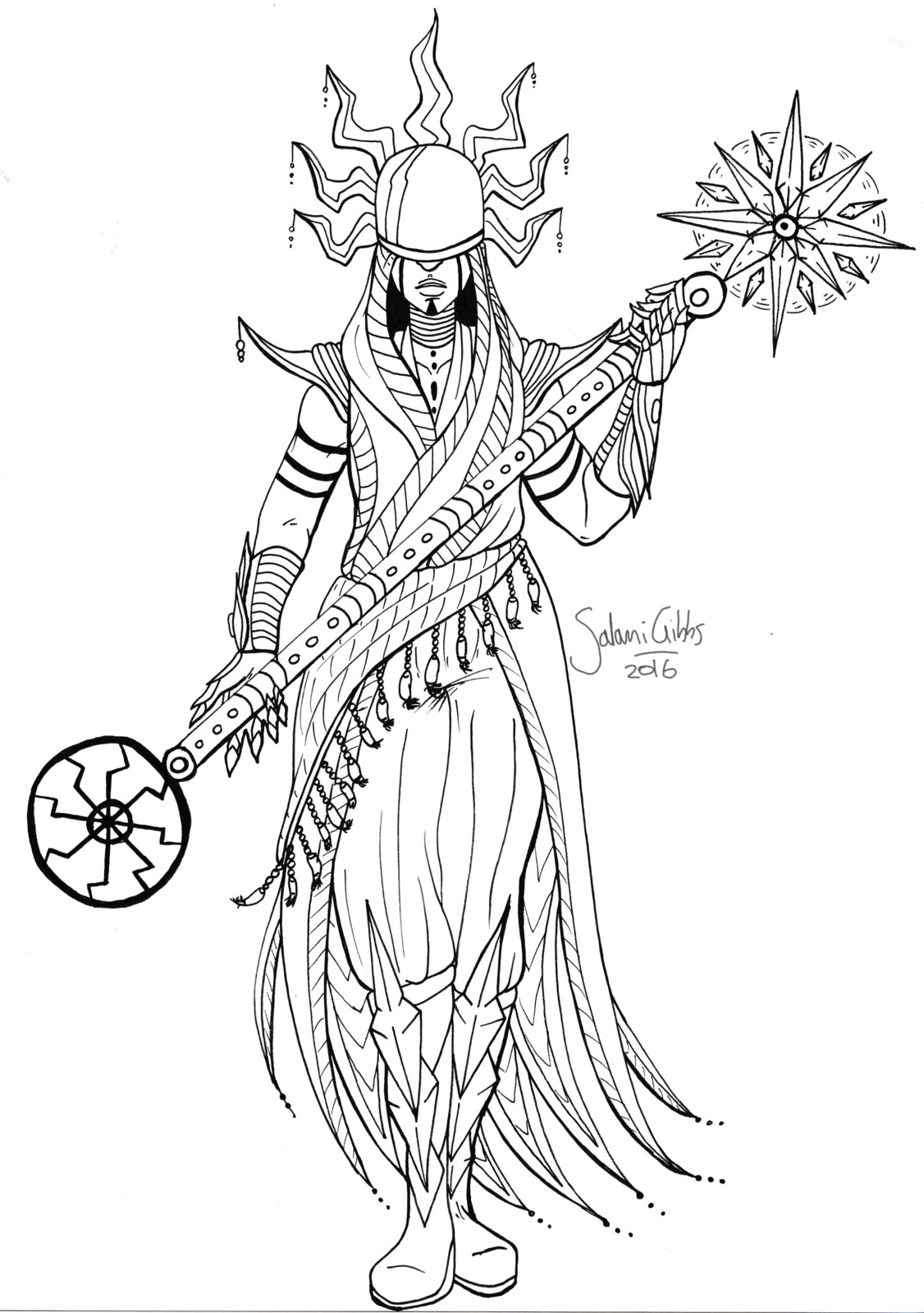 Sami Salami - Linework - 2016