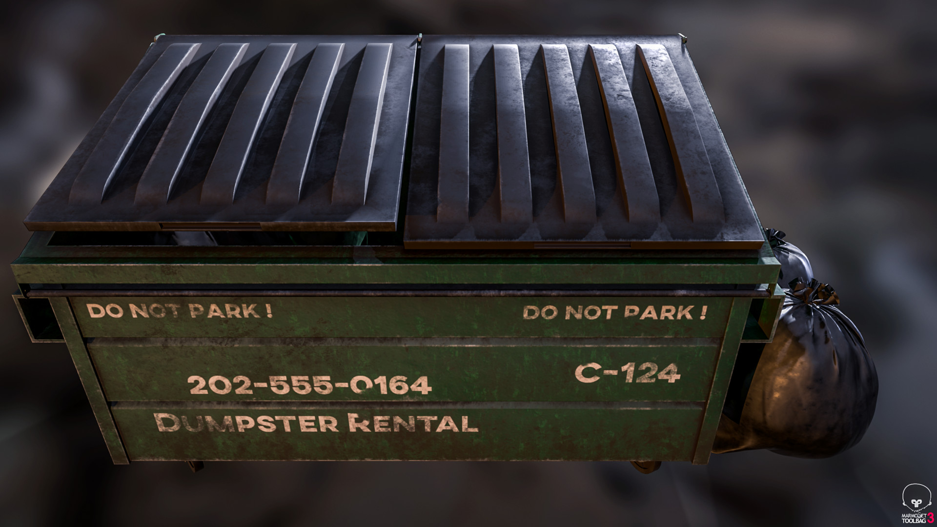 Jakub Bednarski - Garbage Dumpster | Prop