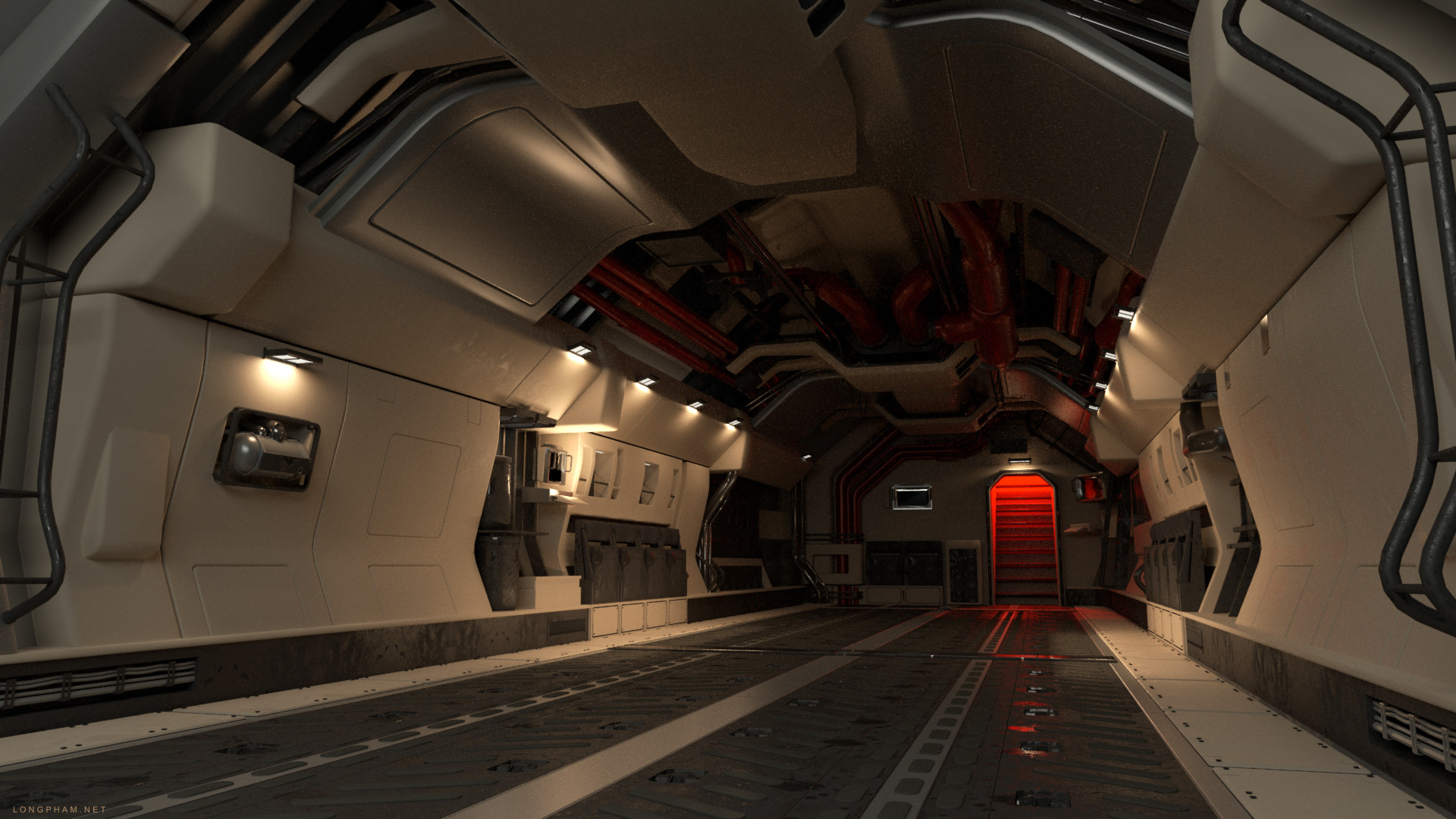 ArtStation - Transport interior