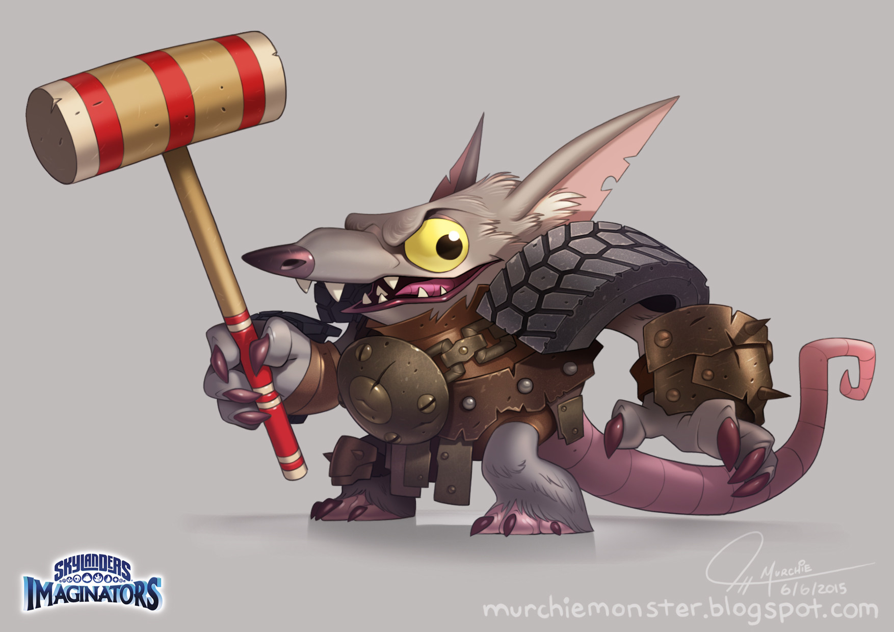 ArtStation - Skylanders Imaginators Rat Enemy Concept
