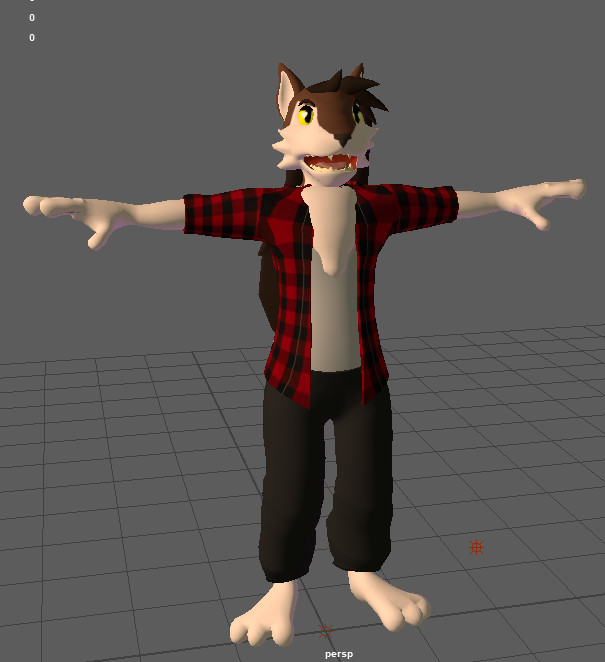 anthro base mesh