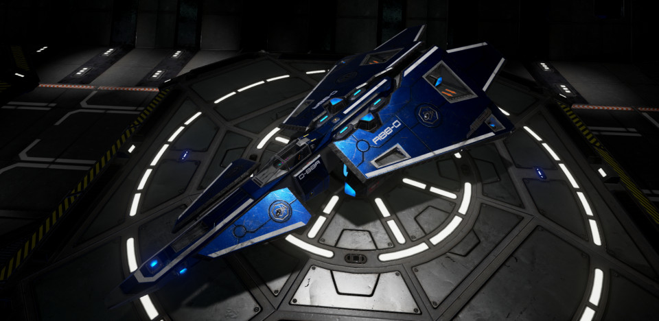 ArtStation - Delta Space Fighter