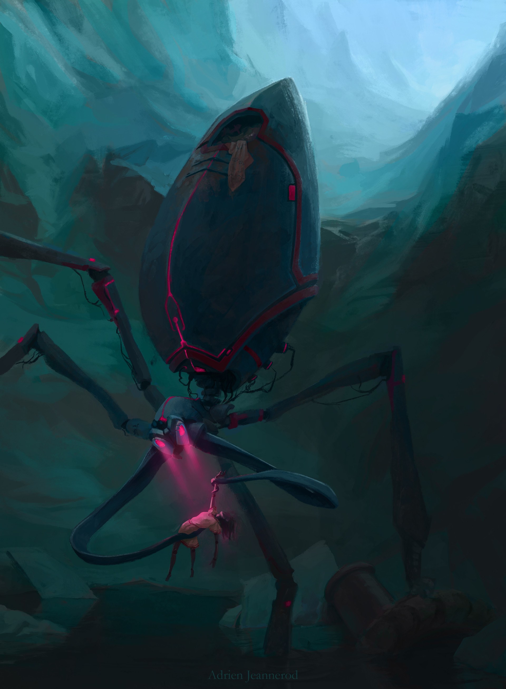 ArtStation - Ant-bot Concept