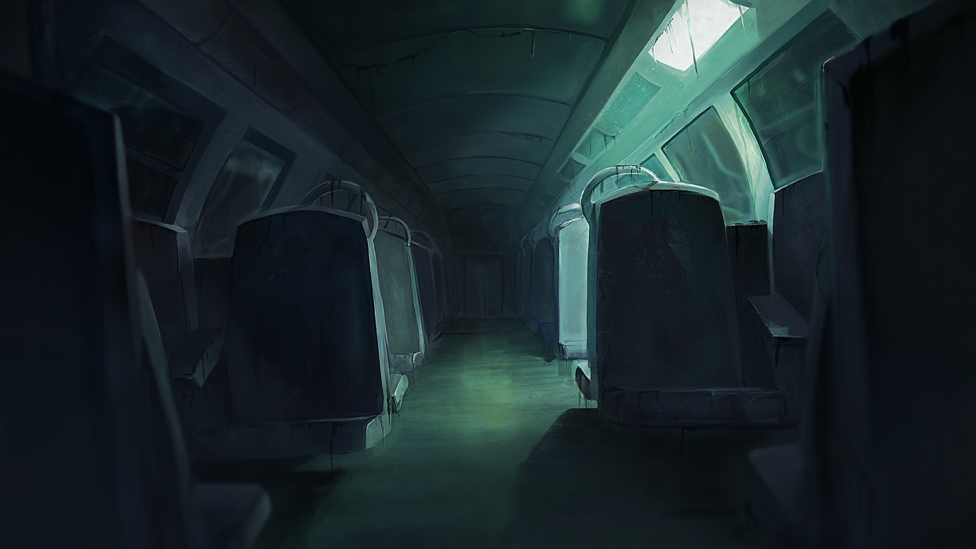 ArtStation - Night train