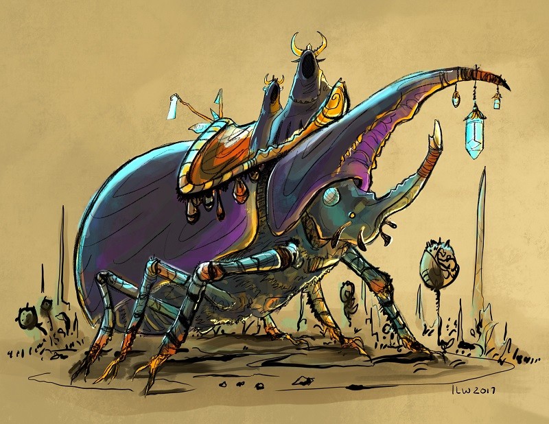 ArtStation - Beetle Passengers