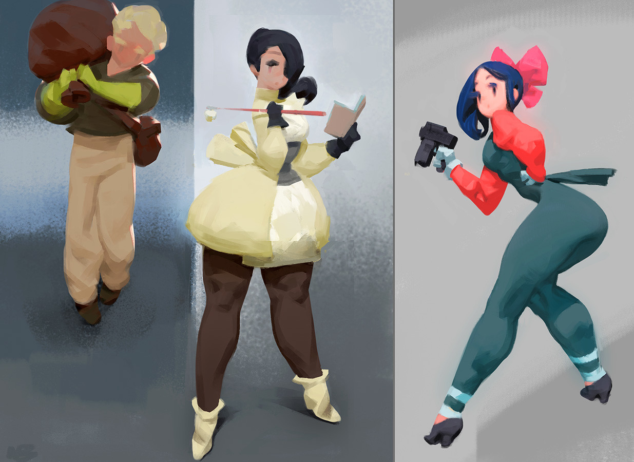 ArtStation - color test