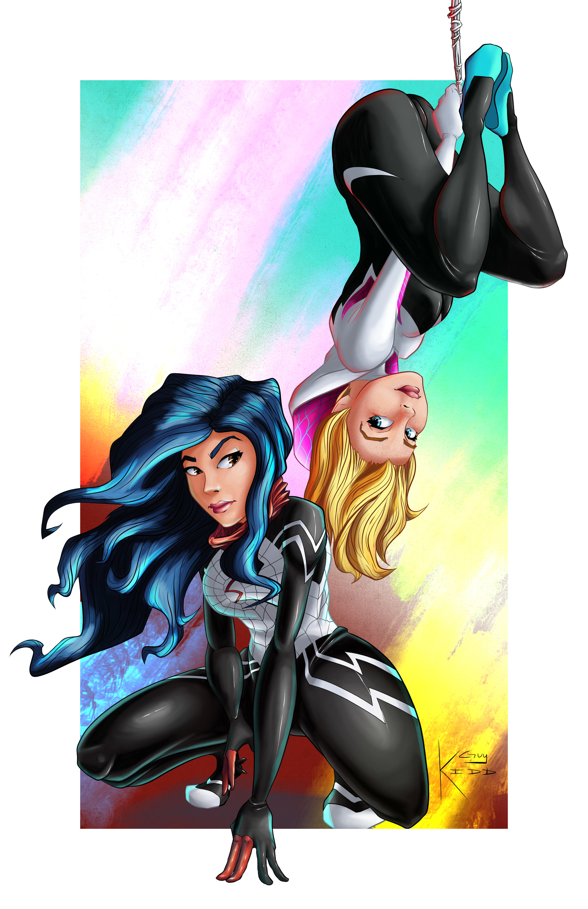 ArtStation - Cindy and Gwen