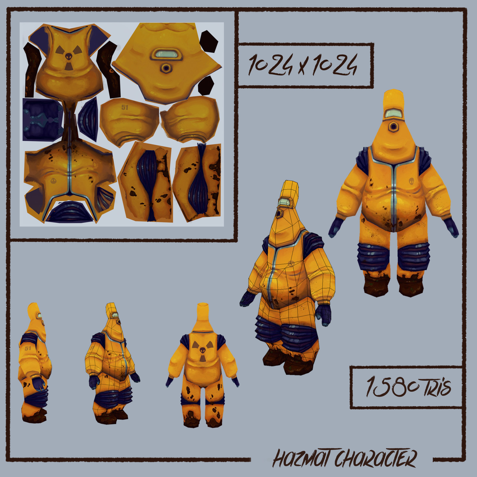 Michelle M - Hazmat Character