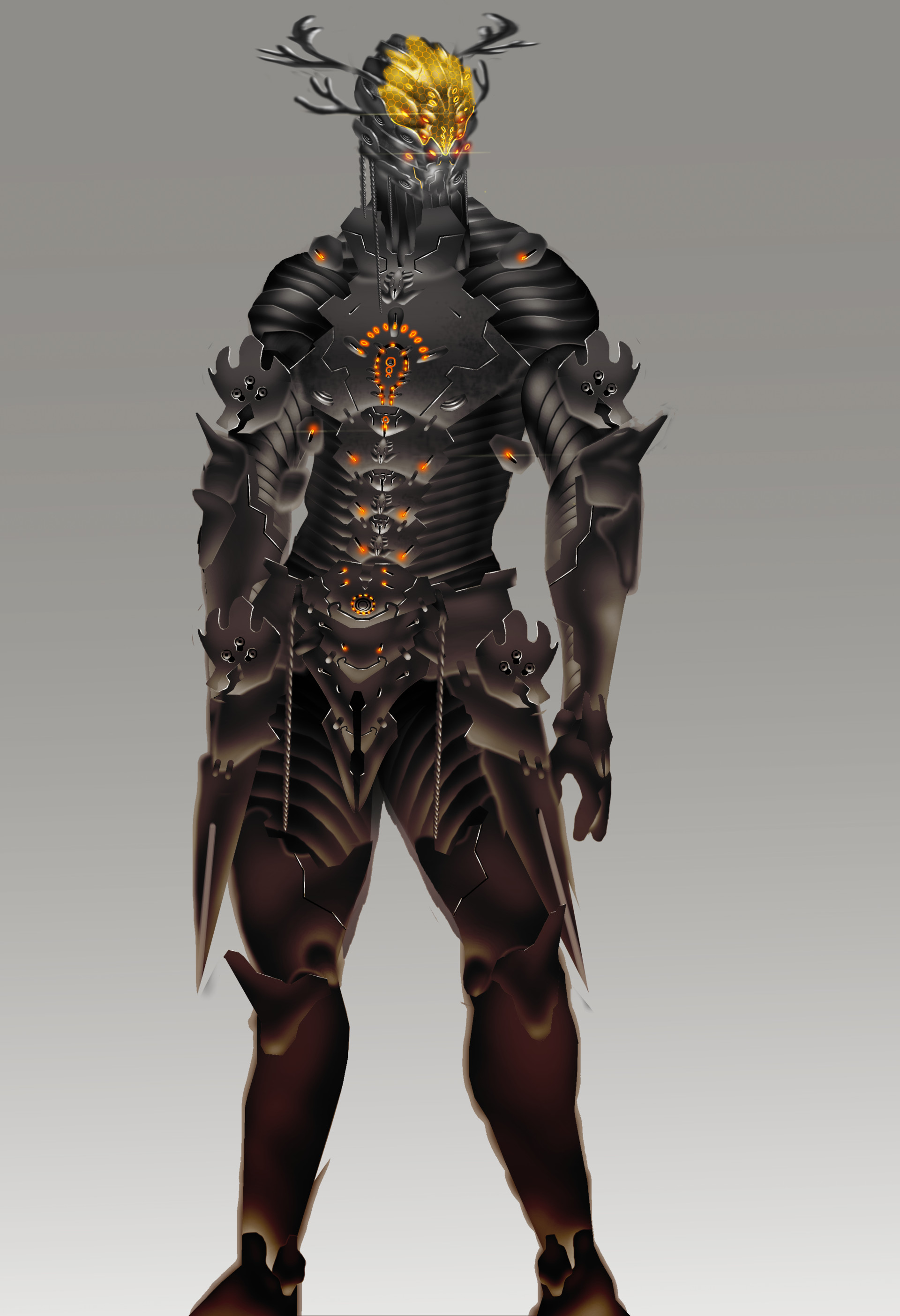 ArtStation - Antler_Armour_Concept