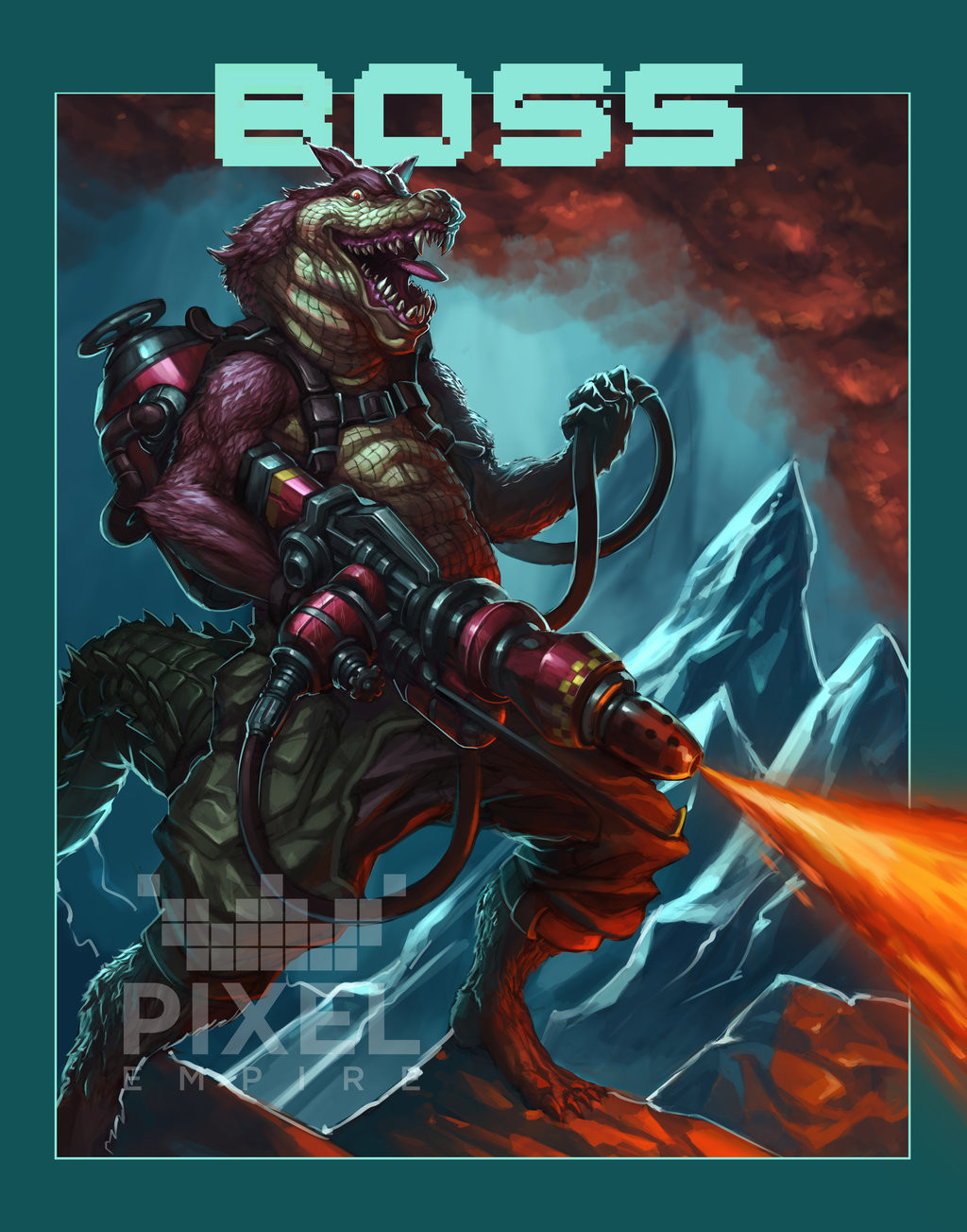 ArtStation - Dingodile (BOSS)