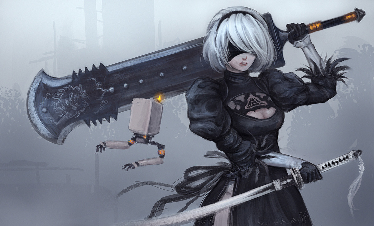 ArtStation - 2B NieR Automata