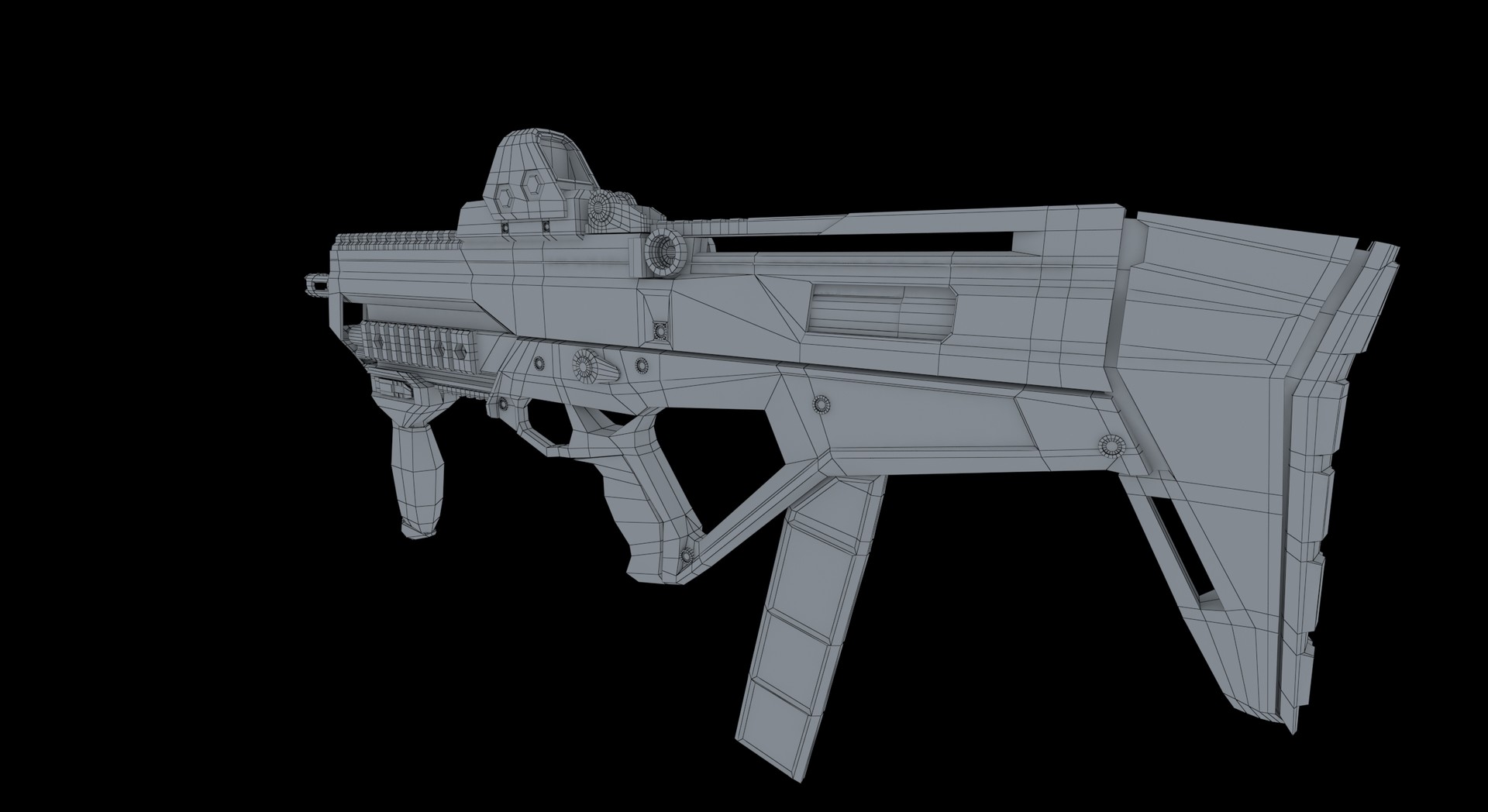 ArtStation - SMG concept - 3d model