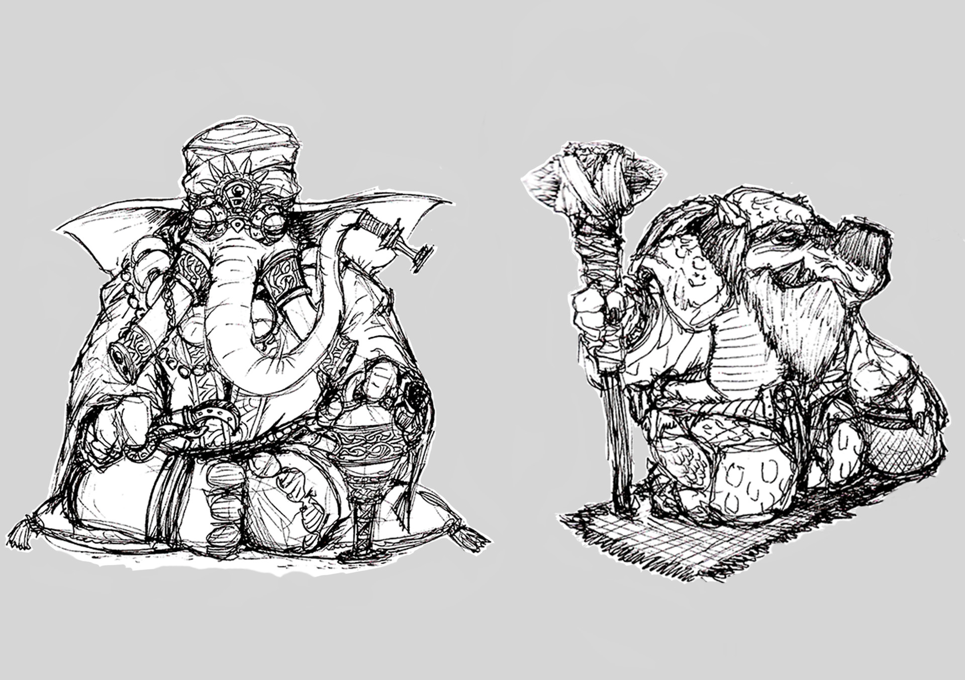 ArtStation - Animal gods