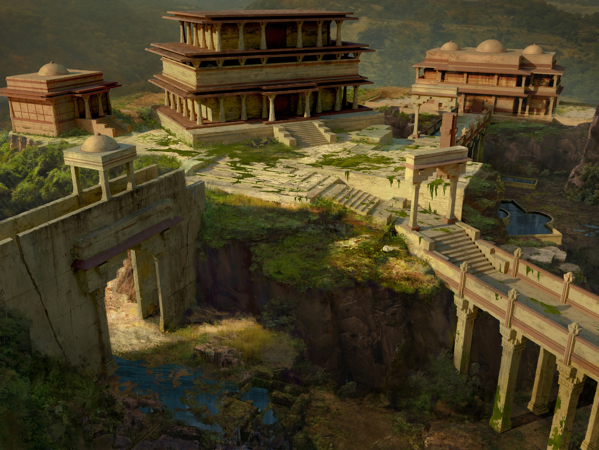 ArtStation - Mulitple Temples
