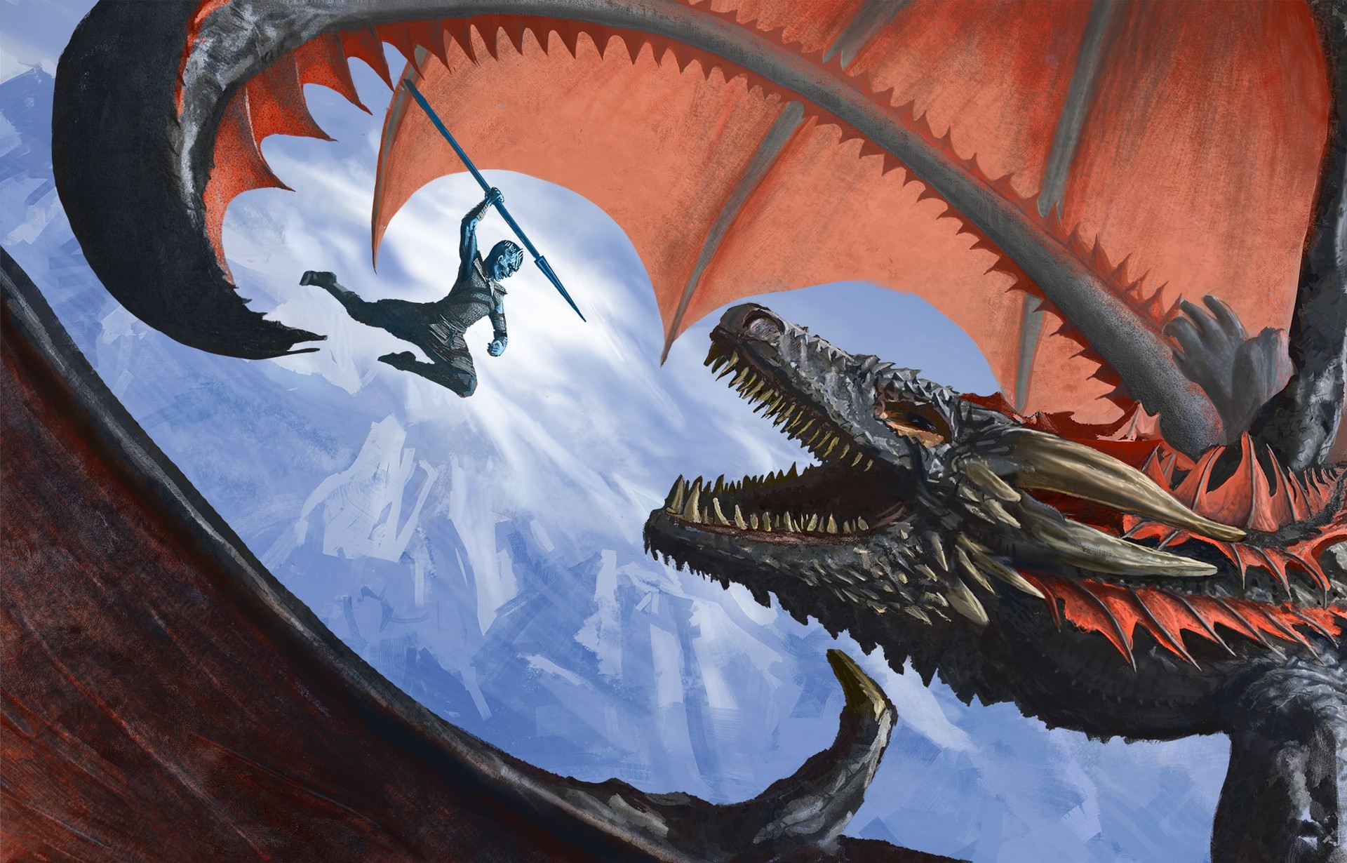 ArtStation - Drogon's Strike