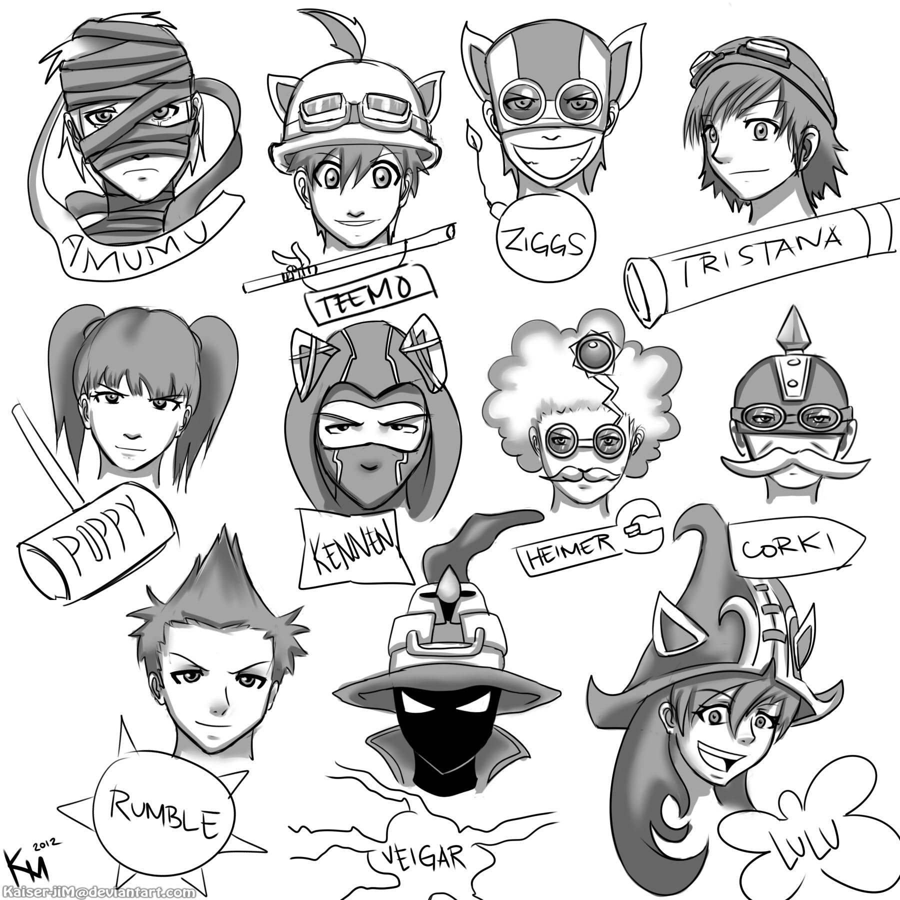 ArtStation - Anime Yordles