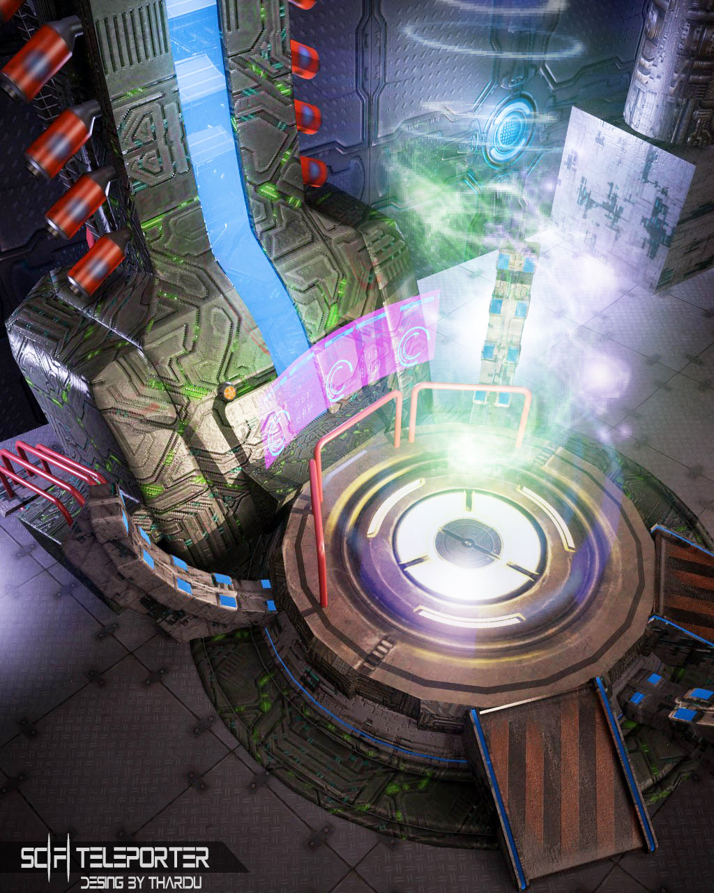 ArtStation - teleporter
