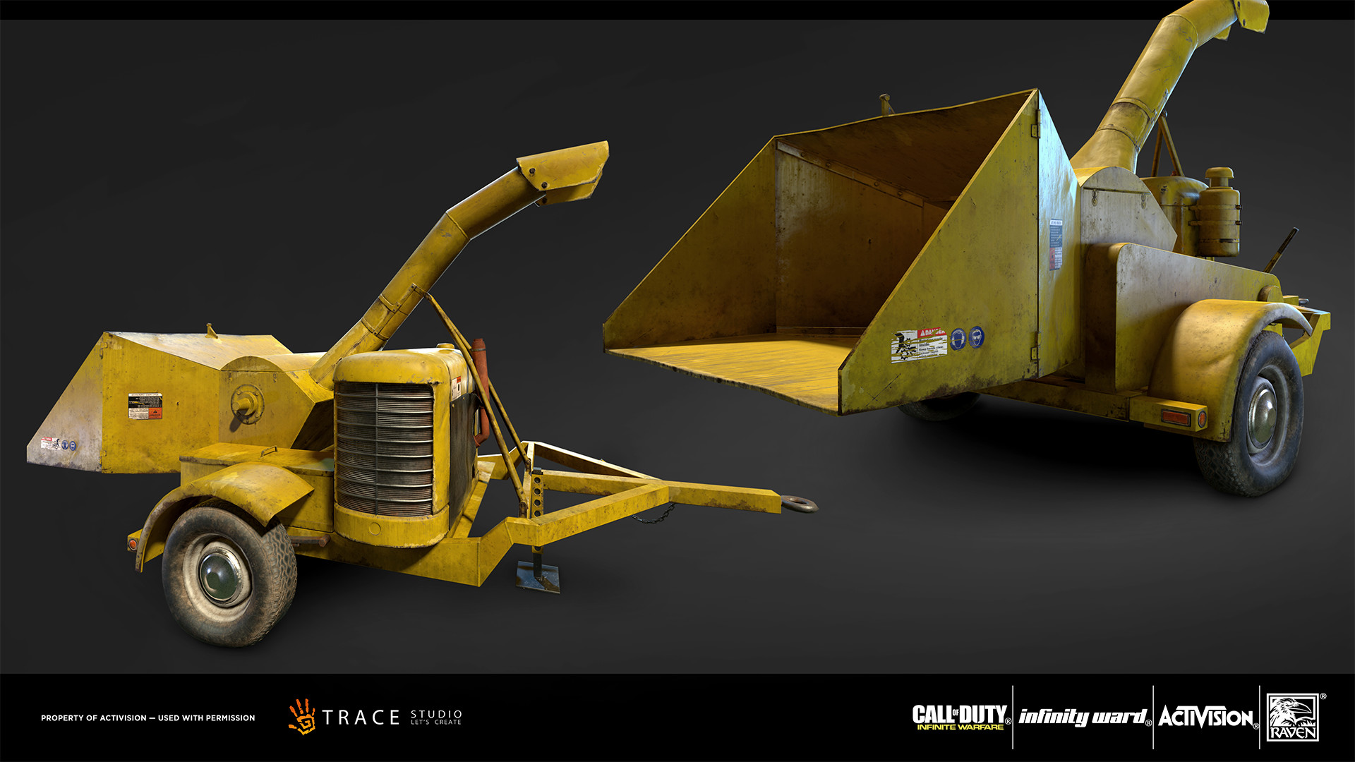 TRACE studio - In-game asset for Call of Duty: Infinite Warfare.