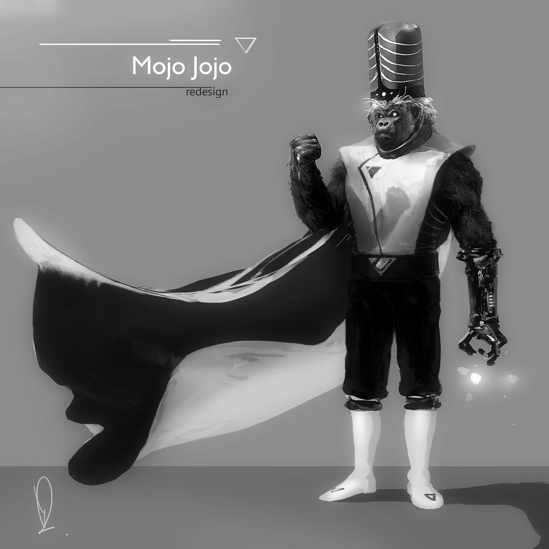 ArtStation - Mojo Jojo redesign