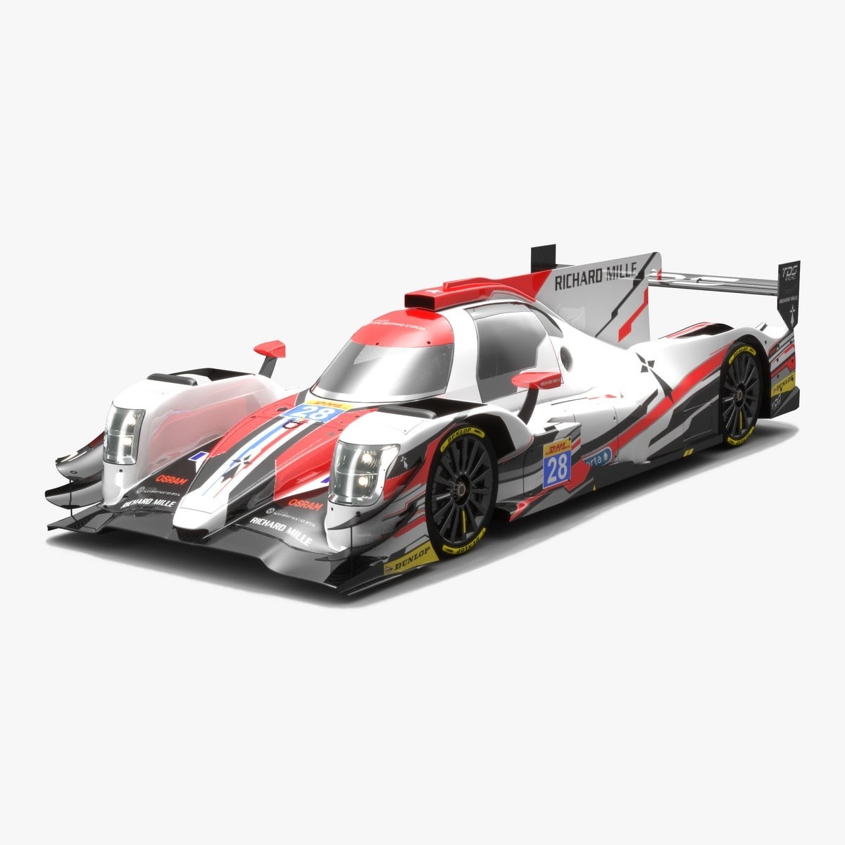 ArtStation - TDS Racing LMP2 WEC Season 2017 3D model