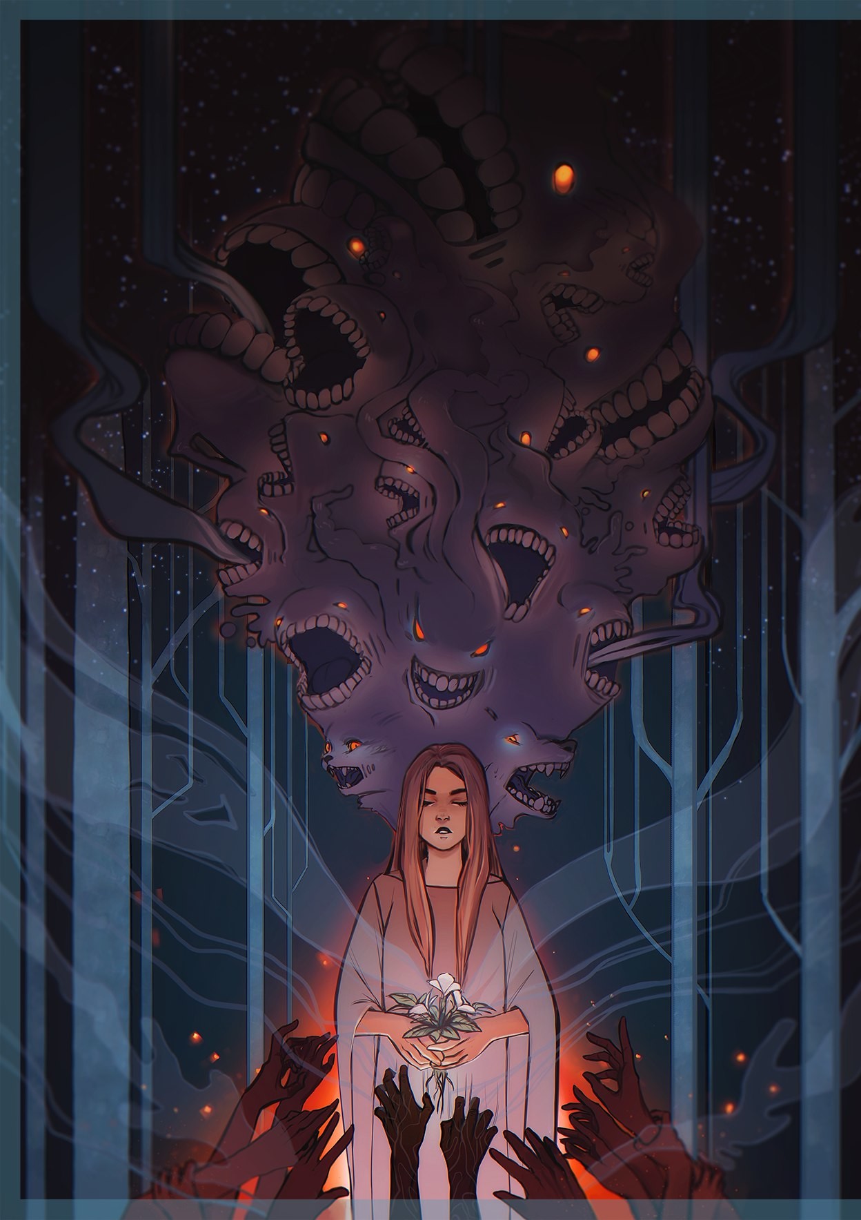 ArtStation - Mythbook I - russian mythology. Witches