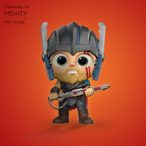 how to draw chibi thor ragnarok