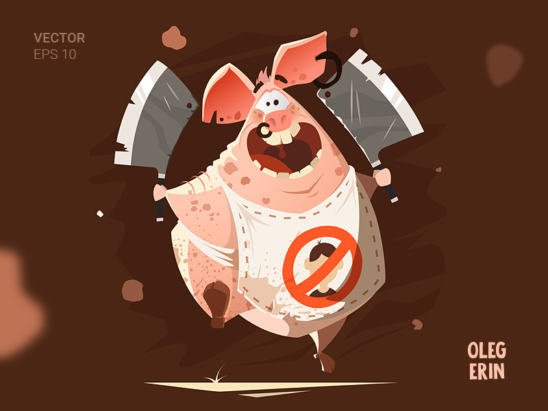 ArtStation - Crazy pig