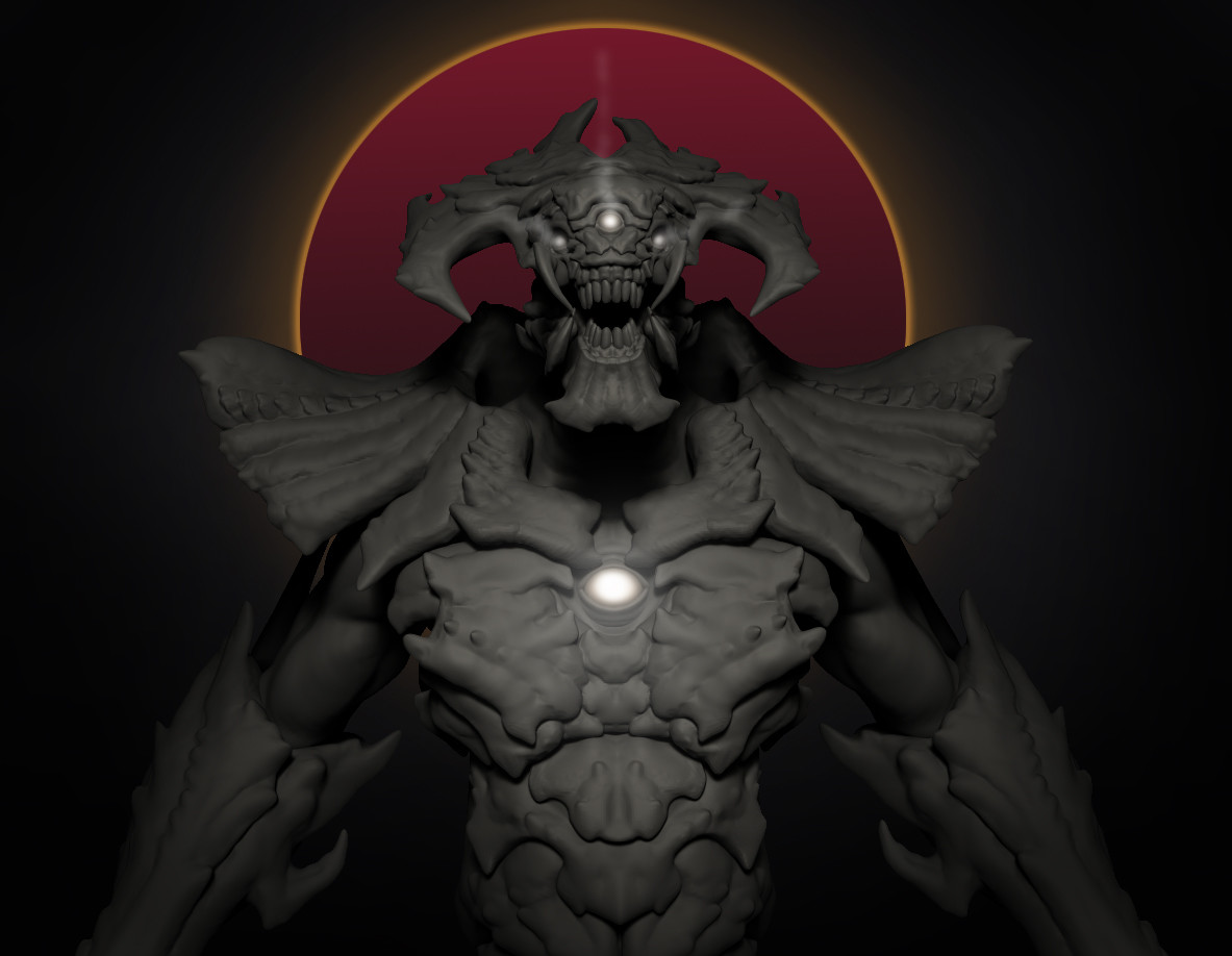 ArtStation - God Engine sketch, Alex VanBeest