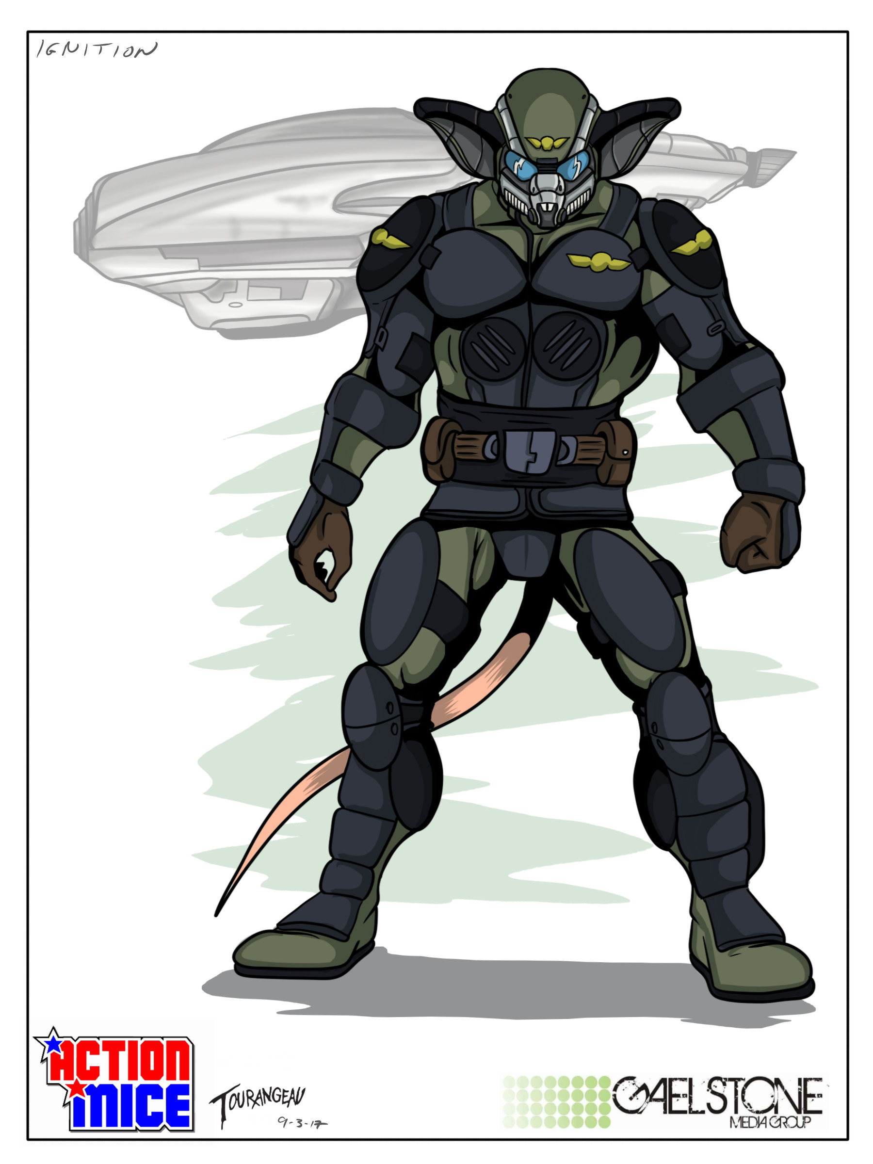 ArtStation - Action Mice characters Vol7