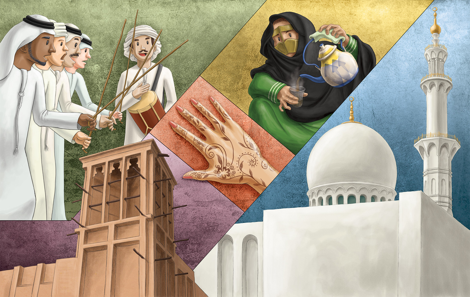 David Macedo - Children Book: UAE My Homeland - Hamad Learns about ...