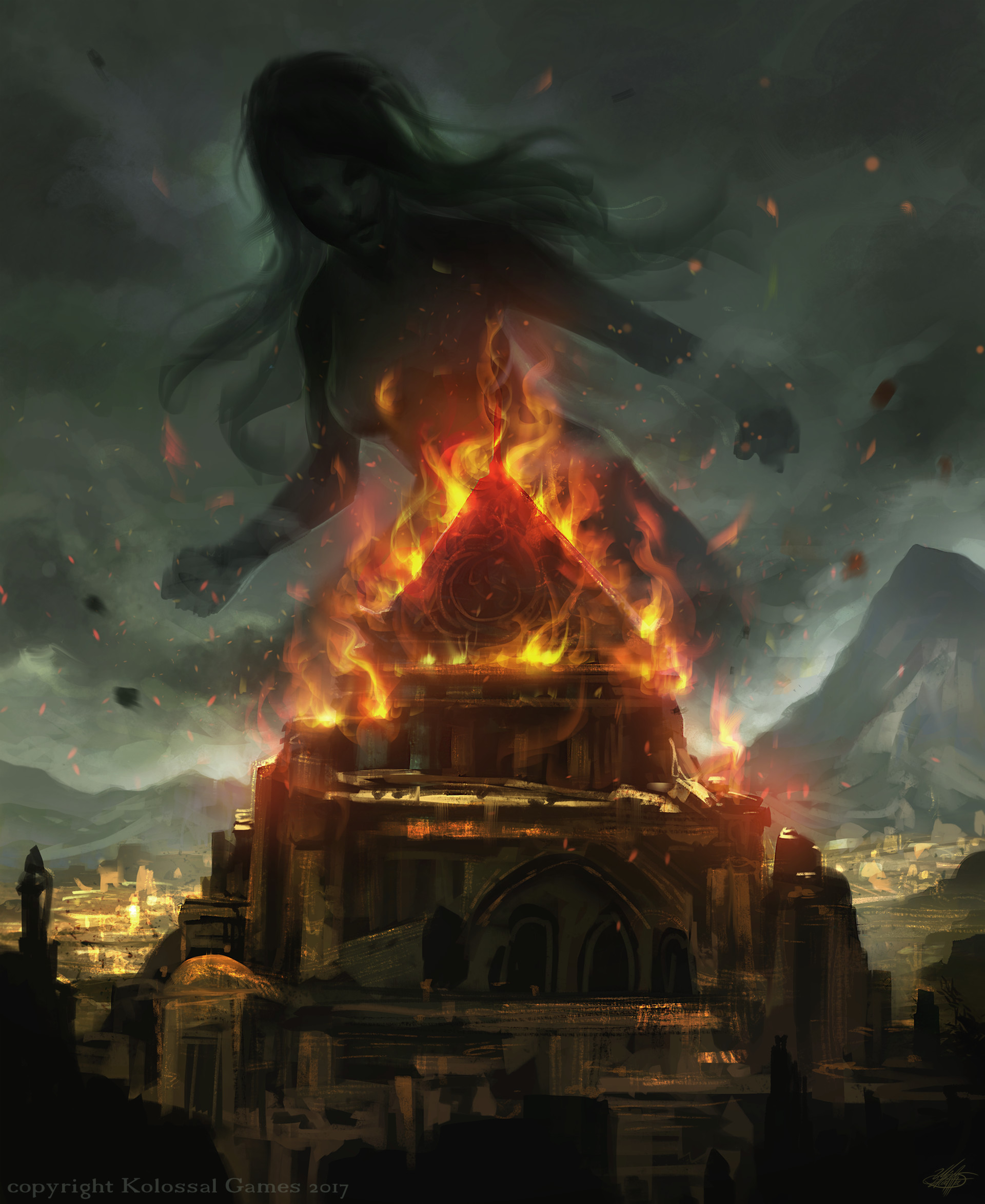 ArtStation - Innana's Task -Card Art