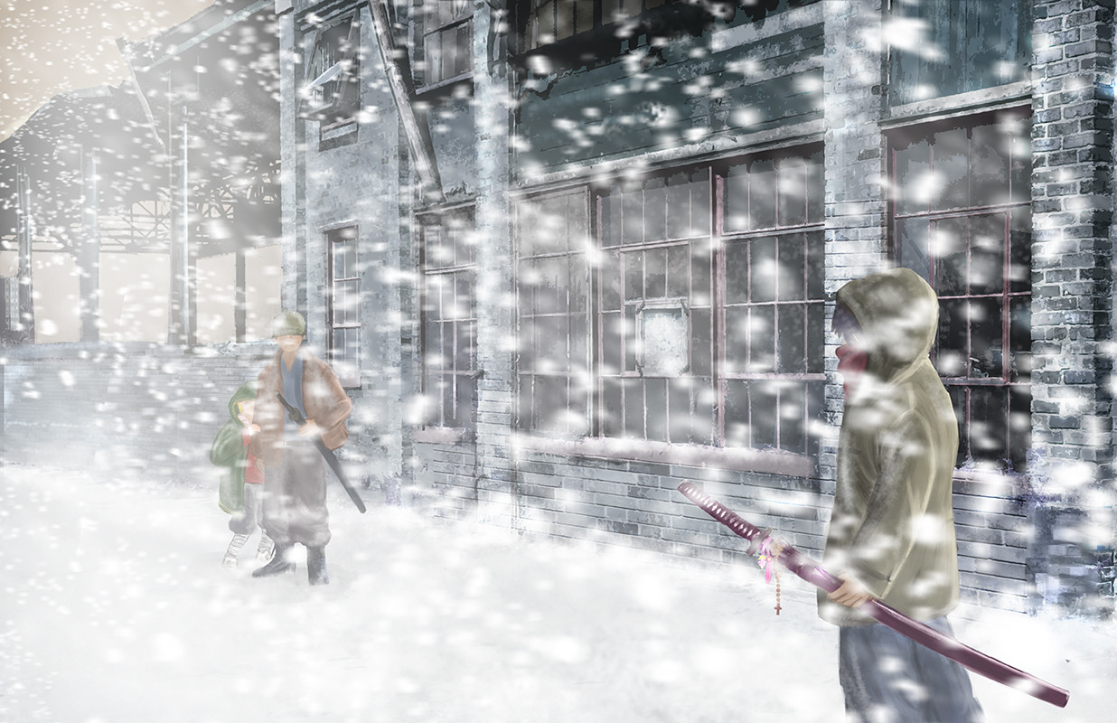 ArtStation - Urban Samurai