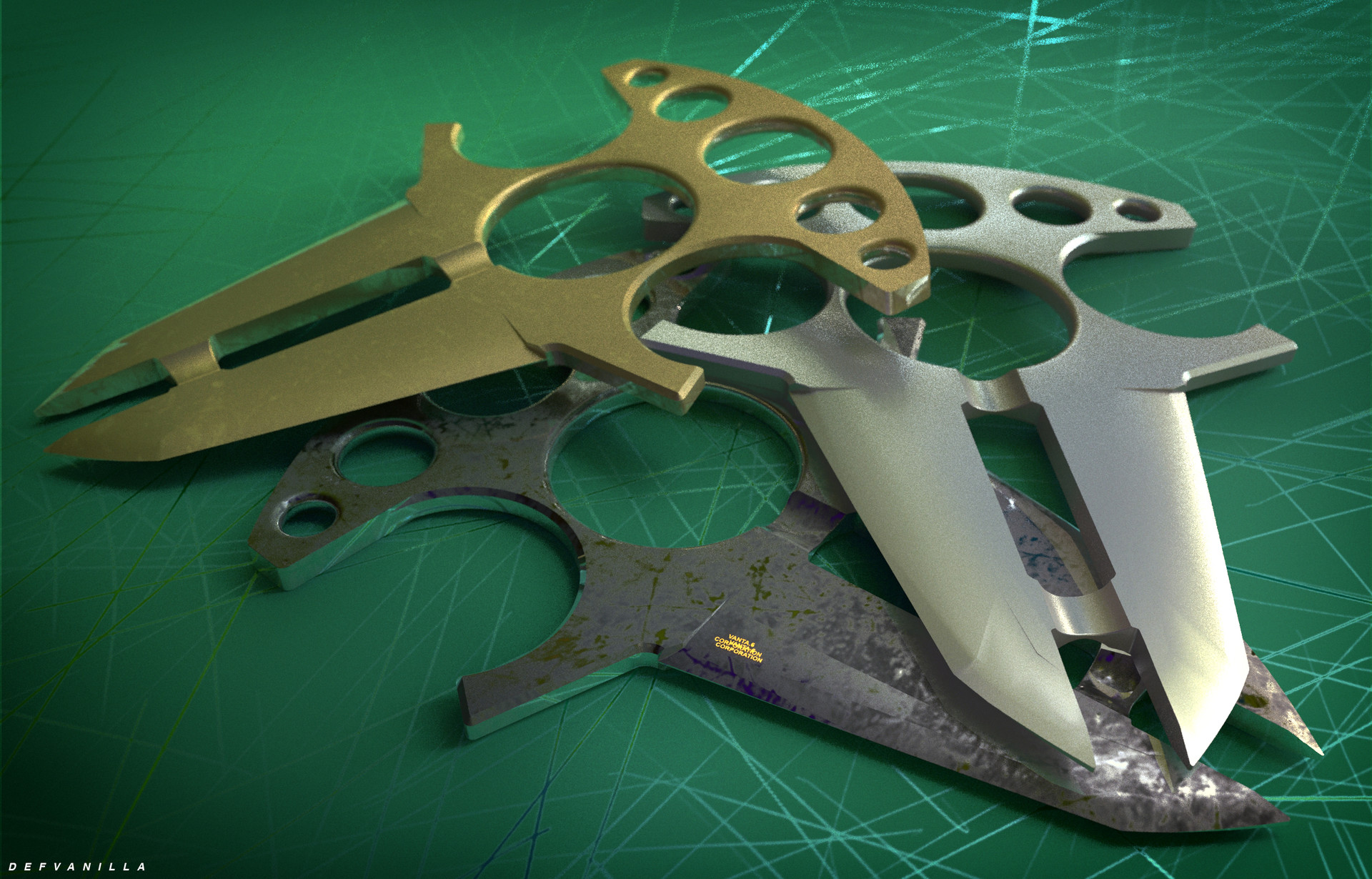 ArtStation - Push Knives
