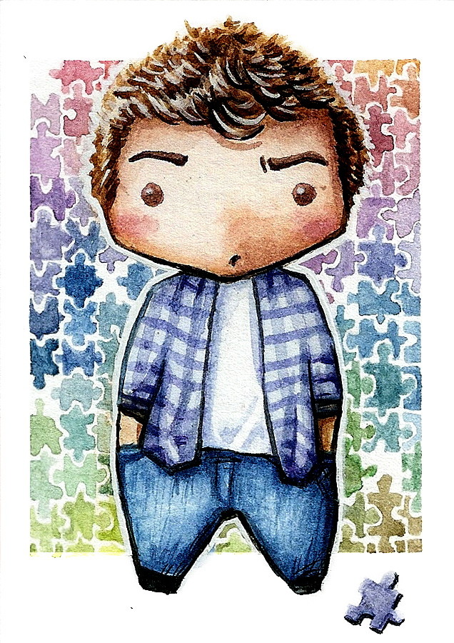 ArtStation - CHIBI: Glee Finn