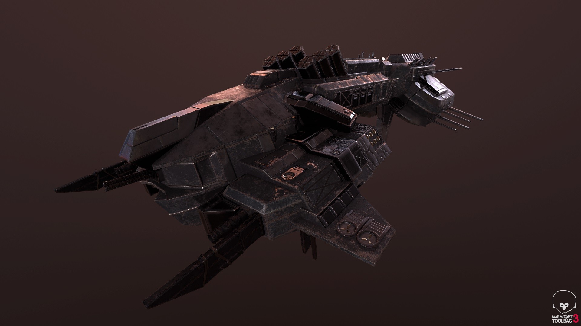 Timothy Putranto - Warden T4 Heavy Gunship - Thor