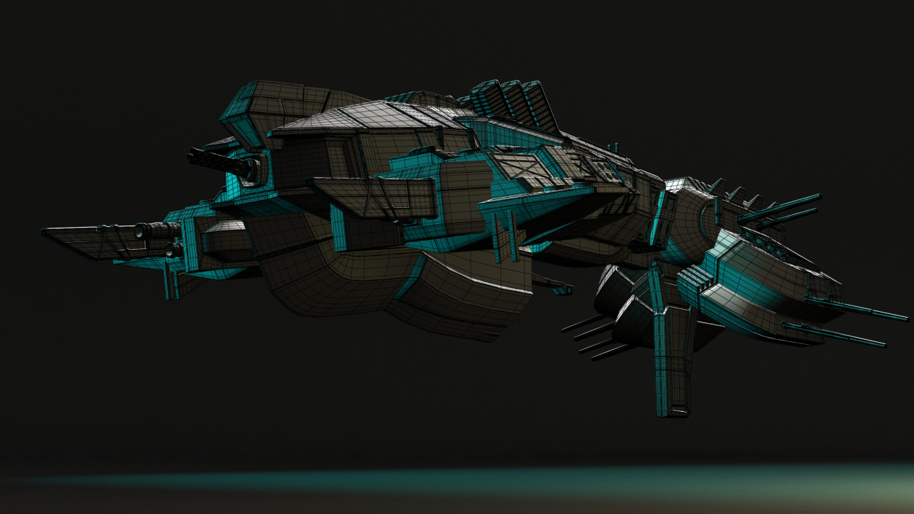 Timothy Putranto - Warden T4 Heavy Gunship - Thor