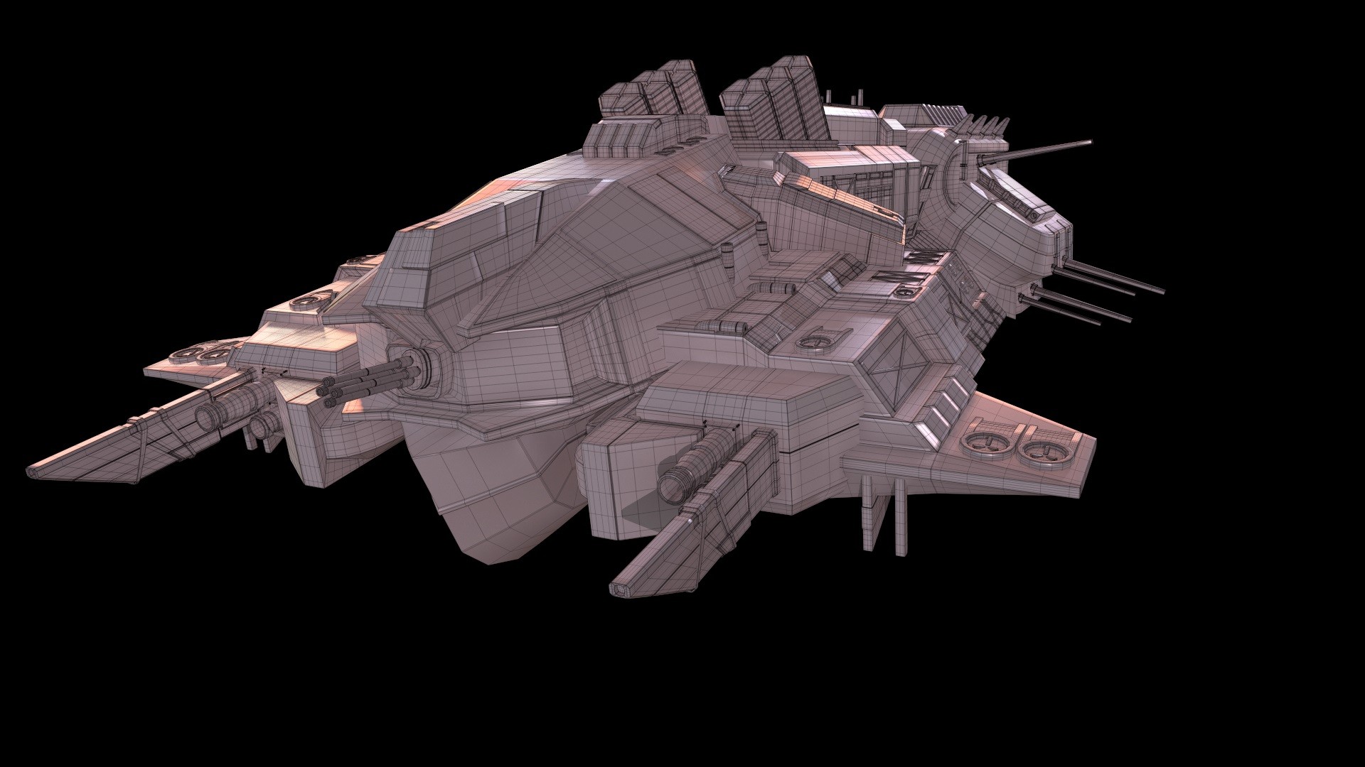 Timothy Putranto - Warden T4 Heavy Gunship - Thor