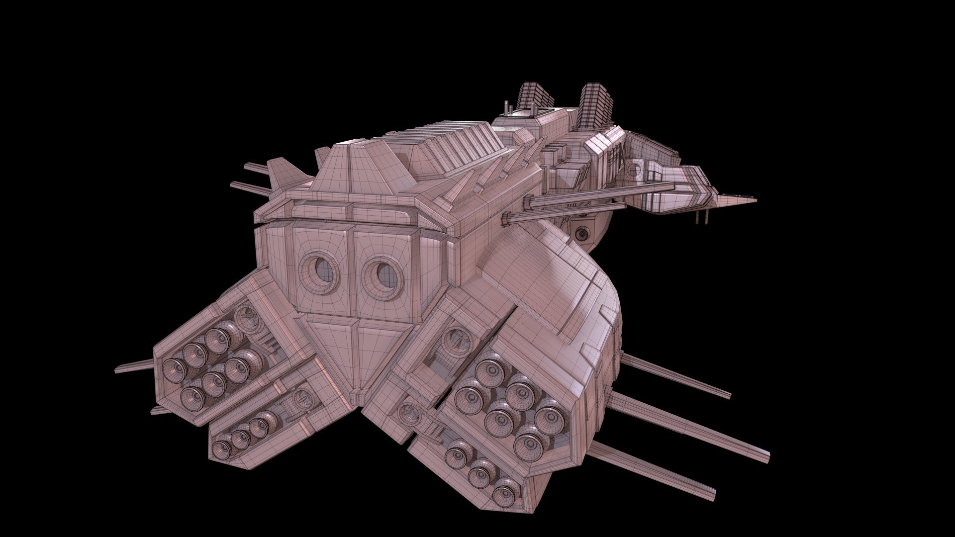 Timothy Putranto - Warden T4 Heavy Gunship - Thor