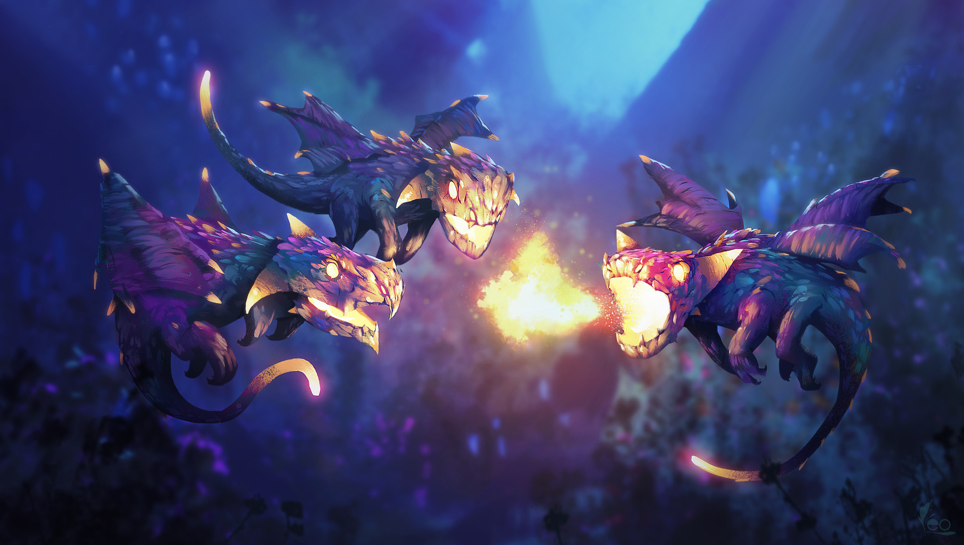 ArtStation - First flame