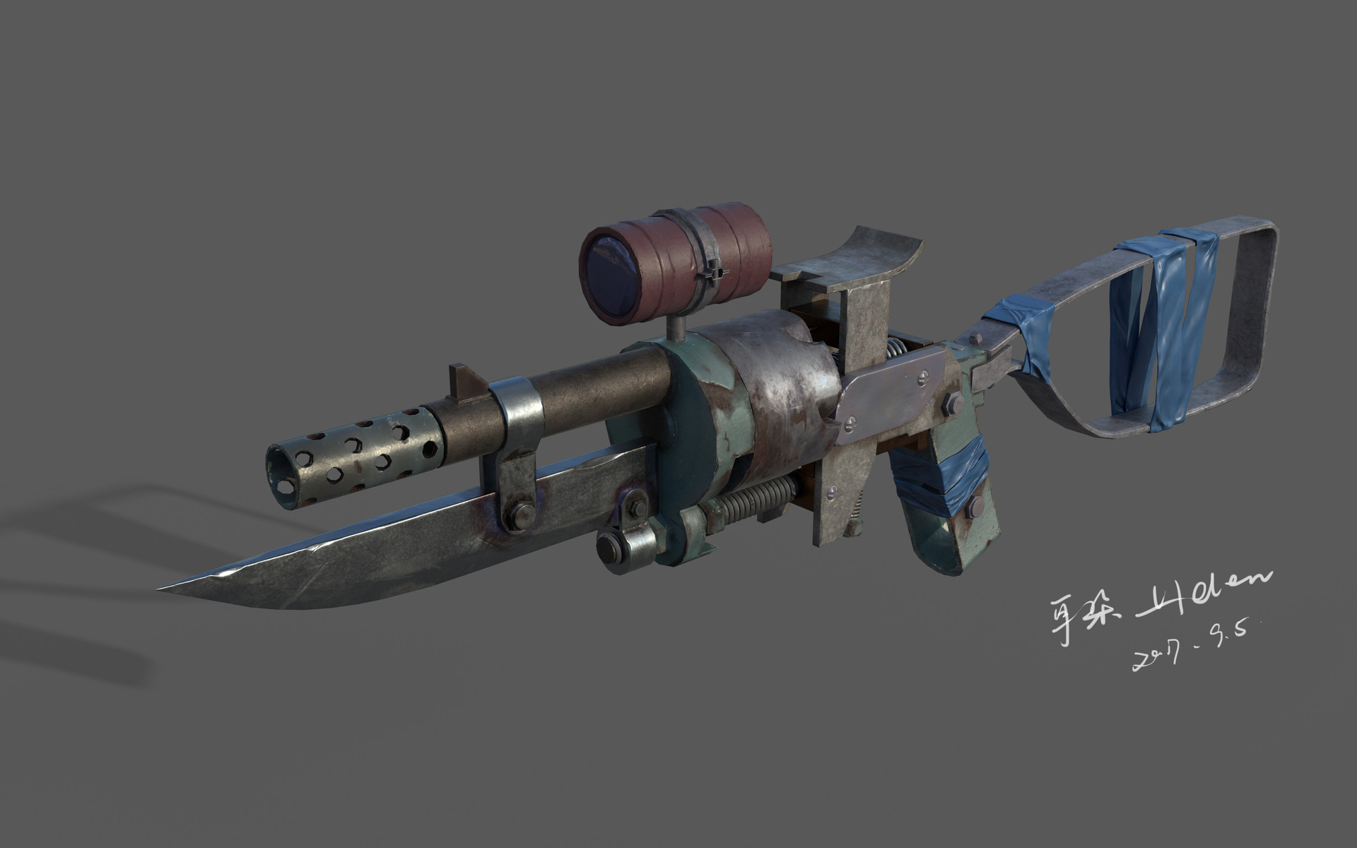 ArtStation - Gun 练习