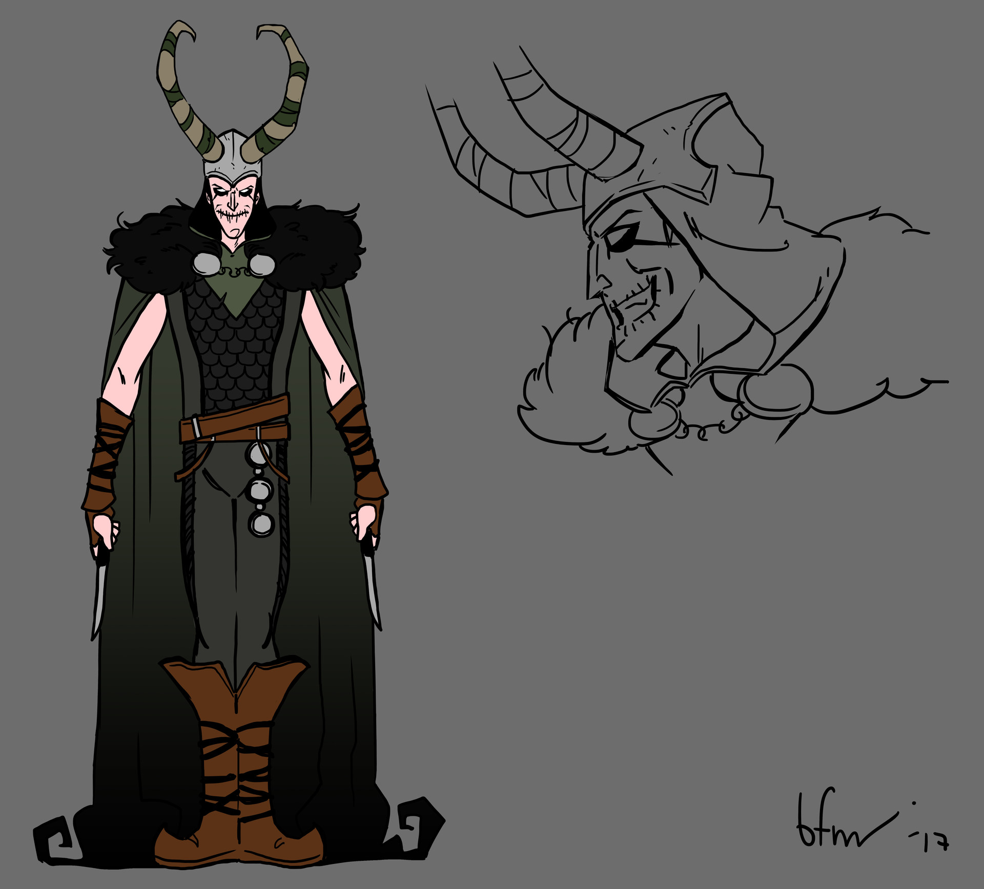 Norse God Loki Art